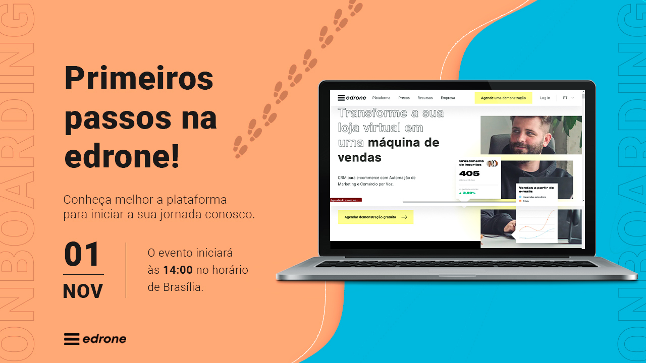 Primeiros passos na edrone! | edrone | CRM for e-commerce & marketing automation